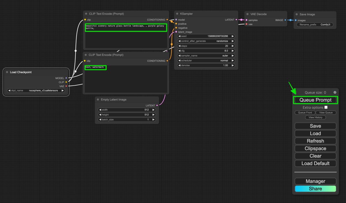ComfyUI 기본 동작 원리 feat.워크플로우(Workflow) - AIPOQUE