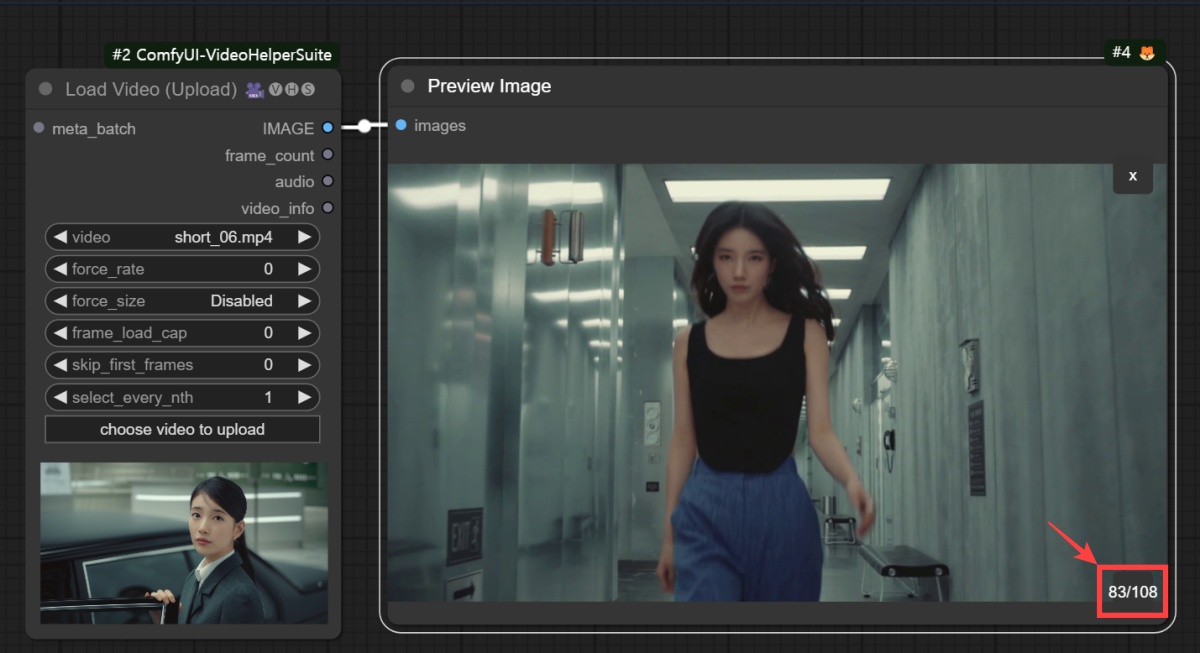 Video Helper Suite 그리고 Reactor를 이용해 ComfyUI에서 영상 얼굴 바꾸기 - Aipoque